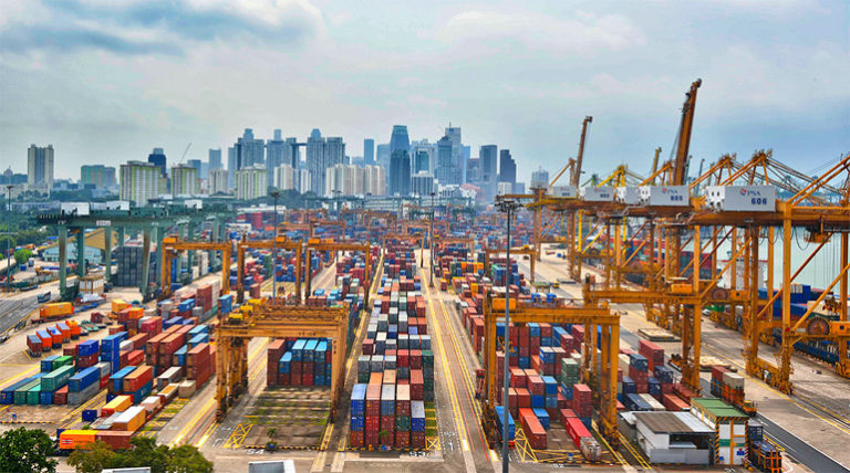 Container throughput at Shanghai ports rise by 5.1% in six months ...