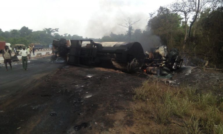 Four people burnt to death in petrol tanker accident - Ships & Ports