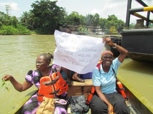 Nembe community disrupts oil production at Agip’s Obama flow station in ...