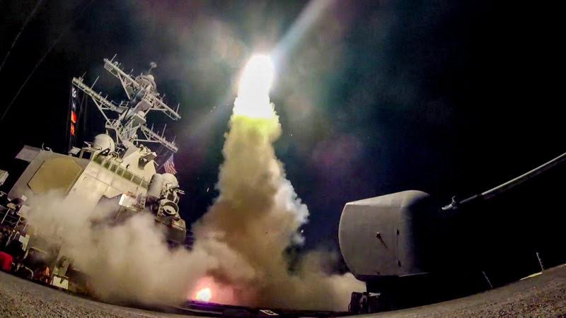 U.S. Navy practices missile strike ahead of Trump’s green light - Ships ...