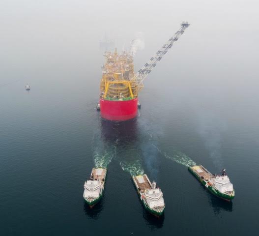 Shell’s gigantic prelude FLNG sets sail for Australia - Ships & Ports