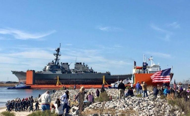 Damaged USS Fitzgerald arrives U.S. for repairs - Ships & Ports