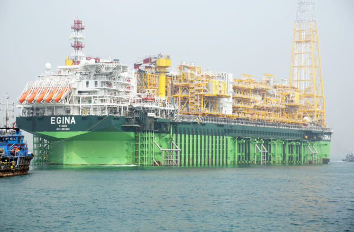 Egina FPSO sails to offshore field - Ships & Ports