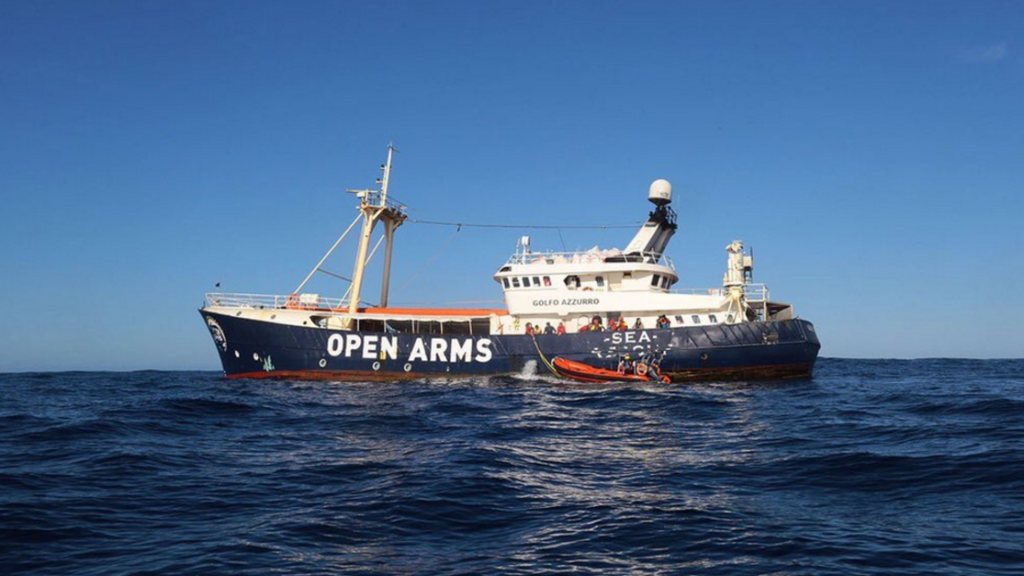 Open Arms vessel - Ships & Ports