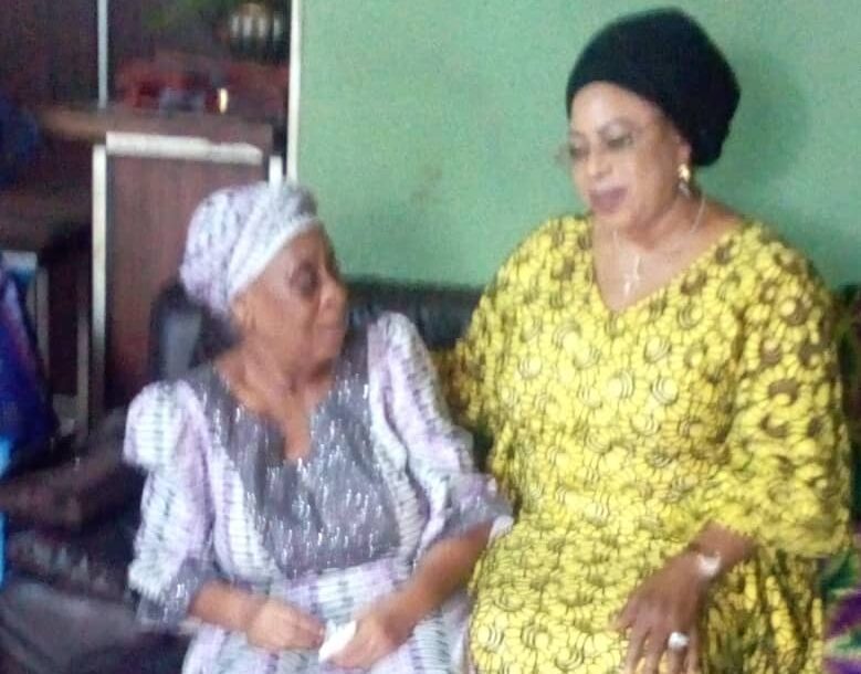 PHOTO: Princess Haastrup visits Folarin’s widow - Ships & Ports